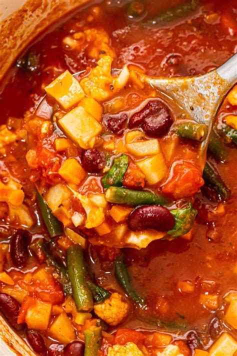 Rustic Tomato And Vegetable Soup Lexis Clean Kitchen Story Telling Co