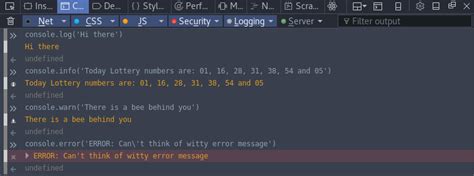 how to get the most out of the javascript console