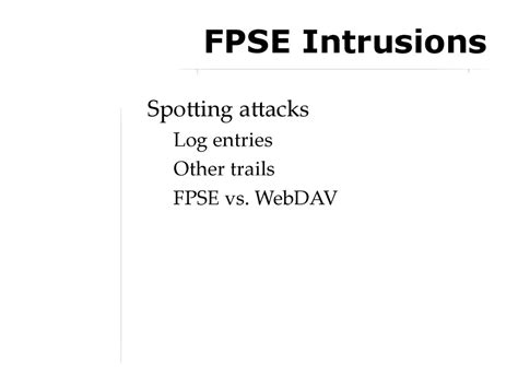exploiting abusing and securing the frontpage server