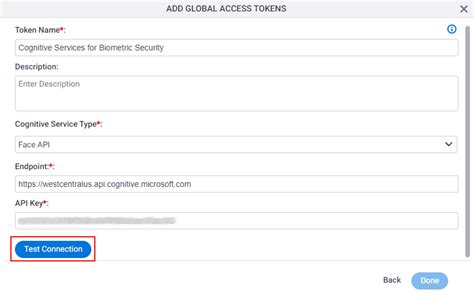 example how to get the access token credentials from microsoft