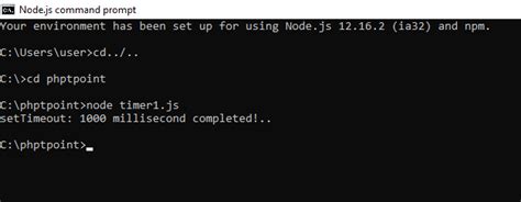 node js timer phptpoint