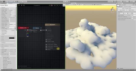 the unity library clouds
