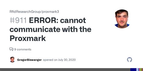 error cannot communicate with the proxmark · issue 911