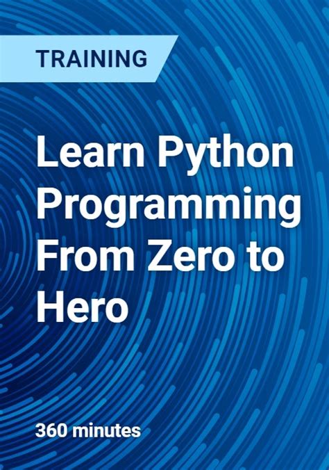 learn python programming from zero to hero research and markets