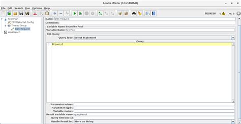 jmeter is it possible to pass query through variable stack overflow