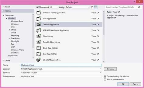 create wcf application step by step