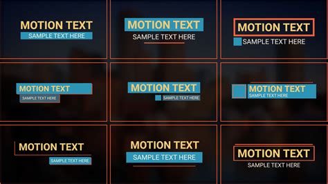 animated text motion graphics template 12682175