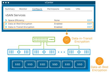performance when using vsan encryption services vmware