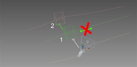 solved position constraint helper to object that already path