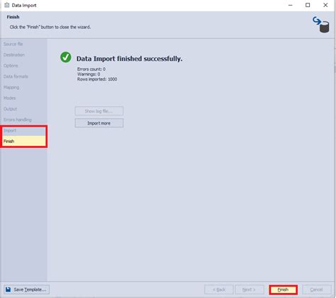 how to export and import json data via dbforge data pump