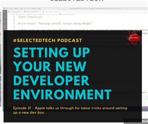 setting up your development environment with endpoint manager