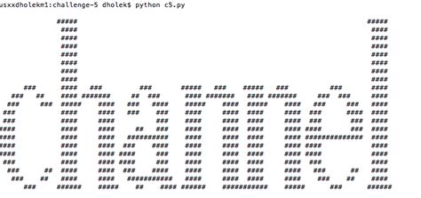 pragmatic python python challenge level 5 solution