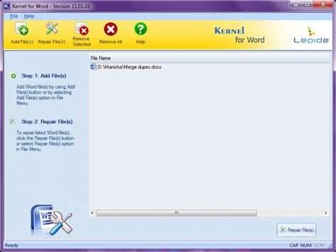 fixed “the file is corrupted and cannot be opened in word”