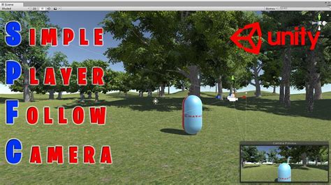 unity simple follow camera player first person and third person