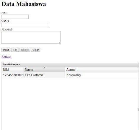 crud sederhana dengan ajax eka blog s