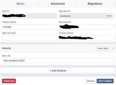 java spring boot social cannot connect to facebook via localhost