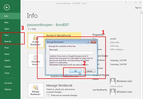 how to open excel file with password protected without password