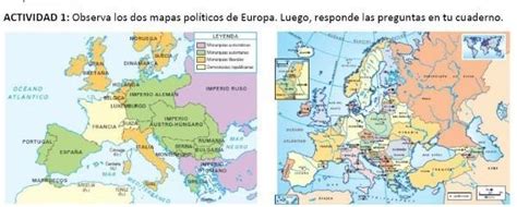 1 Que Diferencia S Y Semejanzas Encuentras Entre Los Dos Mapas 2