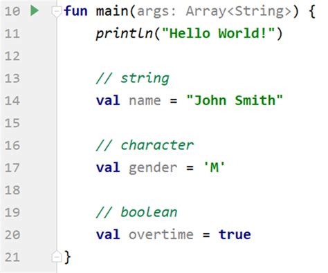 kotlin data types