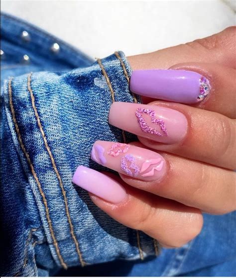 60 Pretty Purple Nails The Glossychic