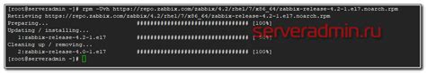Обновление zabbix 4 0 до 4 2