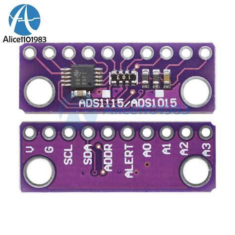 12 bit i2c 4 ch ads1115 ads1015 module adc development board for