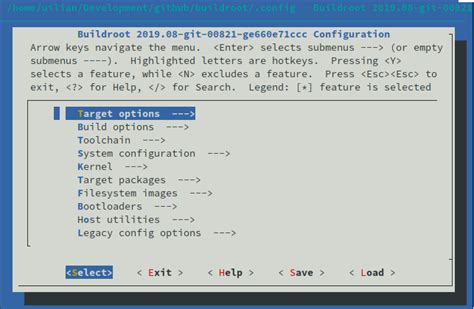 creating small linux images with buildroot