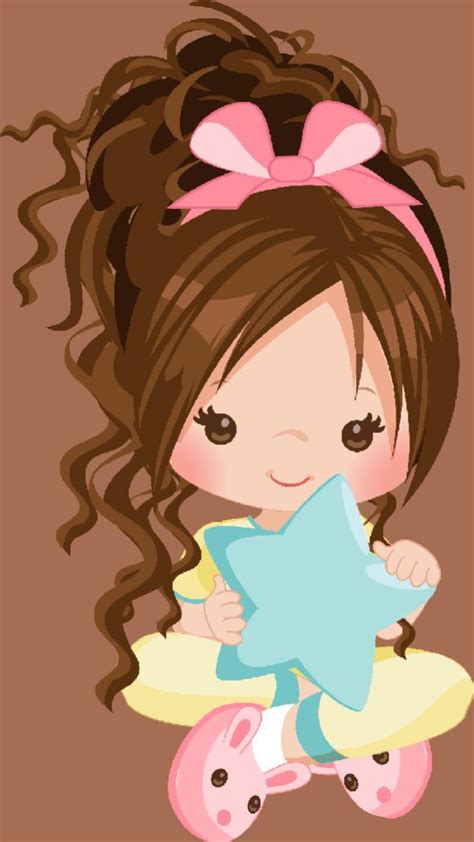 Pin En Ilustraciones Infantiles Imagenes De Muñecas Lindas Imagenes