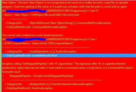 how do you run a powershell script in the task sequence