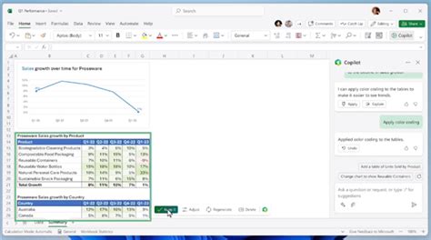 微软展示copilot加持版excel：与ai聊天即可完成专业表格 腾讯新闻
