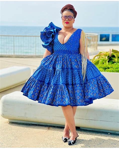 Royal Blue Shweshwe Dresses Tranet Biologia Ufrj Br