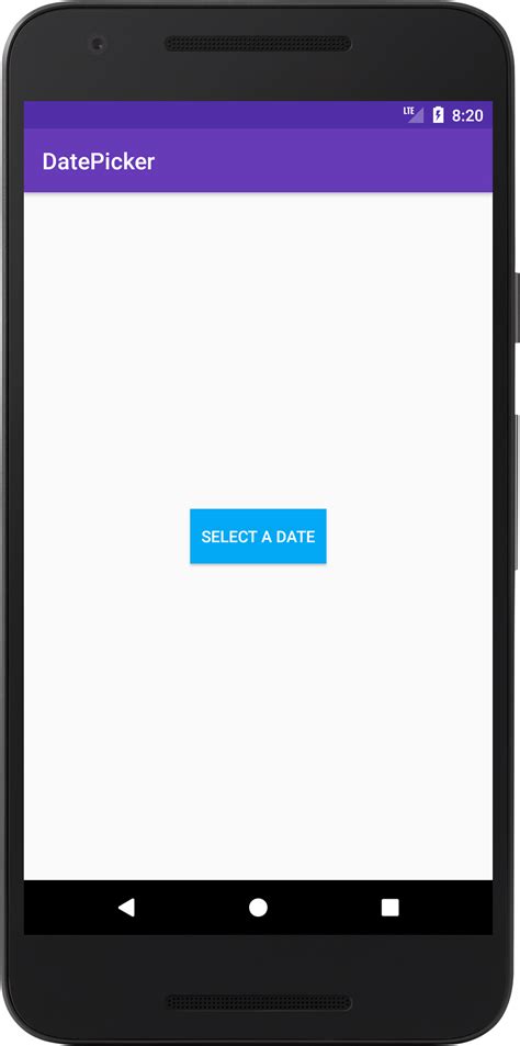 android datepicker using datepickerdialog with button coding demos