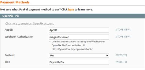 integrando a openpix com magento1 openpix developers
