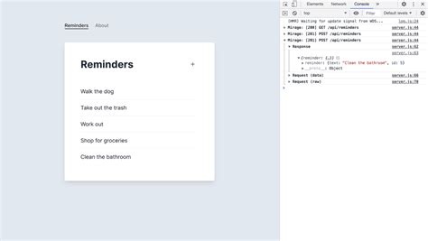 tutorial part 2 static post handler mirage js 中文网