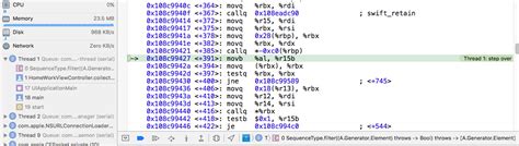 ios how to understand this part of debugging stack overflow