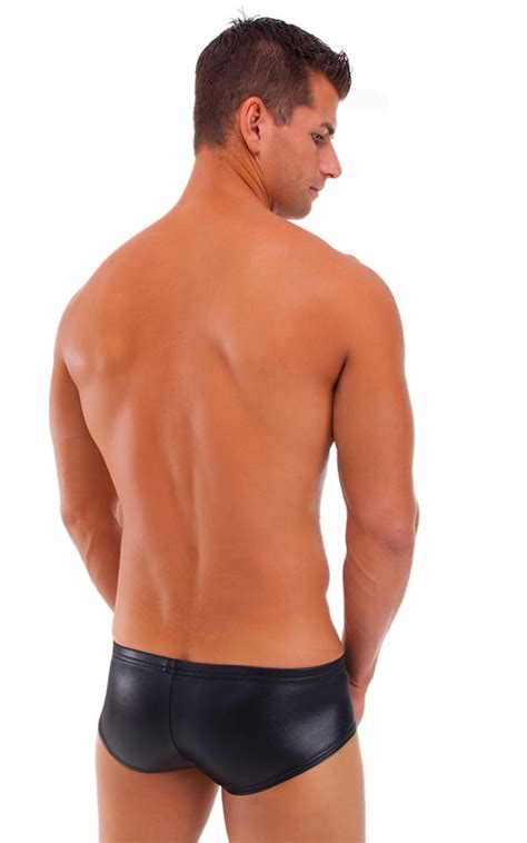 Mens Swimwear Square Cut Extreme Low And Fitted Designer Swim Trunks