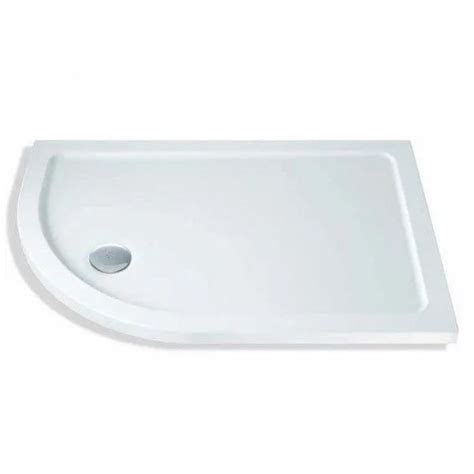 Eastbrook Volente Left Hand Offset Quadrant Shower Tray 1100mm X