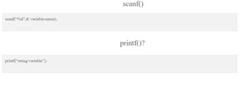 Input Output Statement In C Education Diploma Courses C Programming