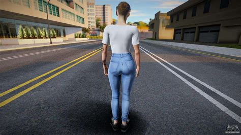 Claire Redfield Denim For Gta San Andreas