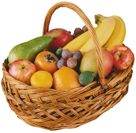 Fruit Basket Png Clipart The Best Png Clipart Fruit Fruit Basket