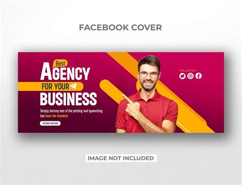 Premium Psd Facebook Cover Template For Corporate Business