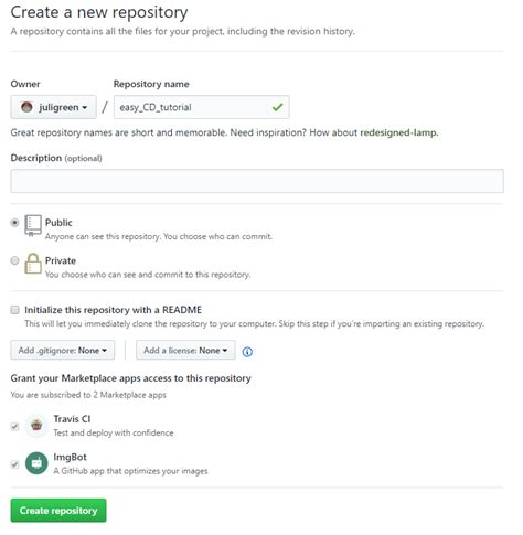how to set up continuous deployment in your home project