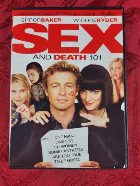 Sex And Death 101 2007 Simon Baker Winona Ryder 13131550191 Ebay