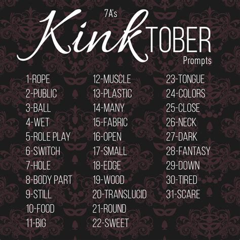 kinktober by sevenarms fur affinity [dot] net