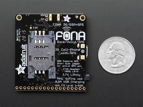 adafruit fona 3g cellular breakout — european version