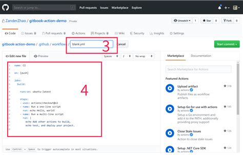 add action · gitbook action
