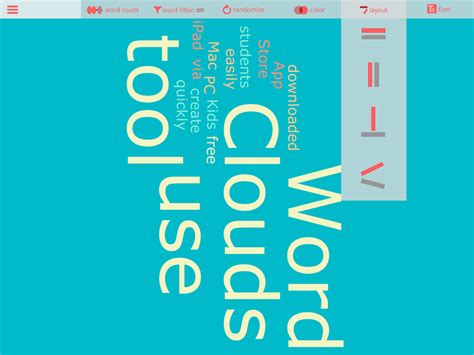 word cloud tools reflection collection