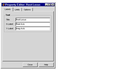 customizing response plot properties customization