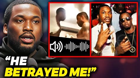 Meek Mill Confesses To Gay Affair With Diddy Bashes Diddy For Leaking