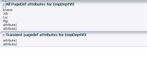 oracle adf tips and techniques adf ui getting all pagedef